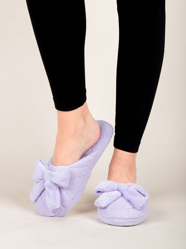 Patricia Green Women’s Bonnie Microterry Slipper in Lavender